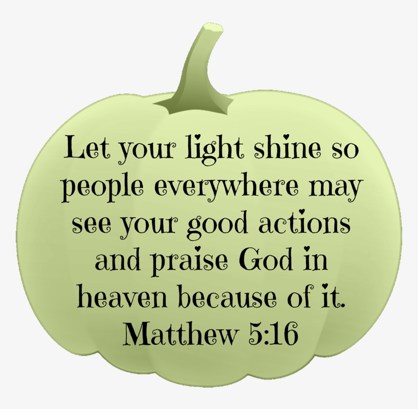 Free Printable Bible Verse Pumpkin Fall-autumn Decorations - Pumpkin ...