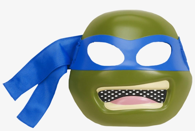 Leonardo Deluxe Mask - Turtles Tmnt Deluxe Mask - Leo Transparent PNG ...