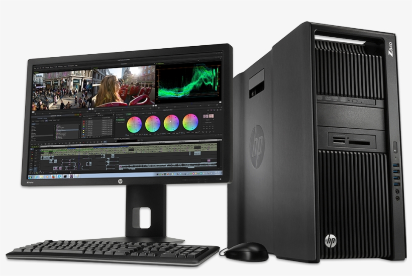 Video Editing Workstations - Hp Z840 Transparent PNG - 940x600 - Free ...