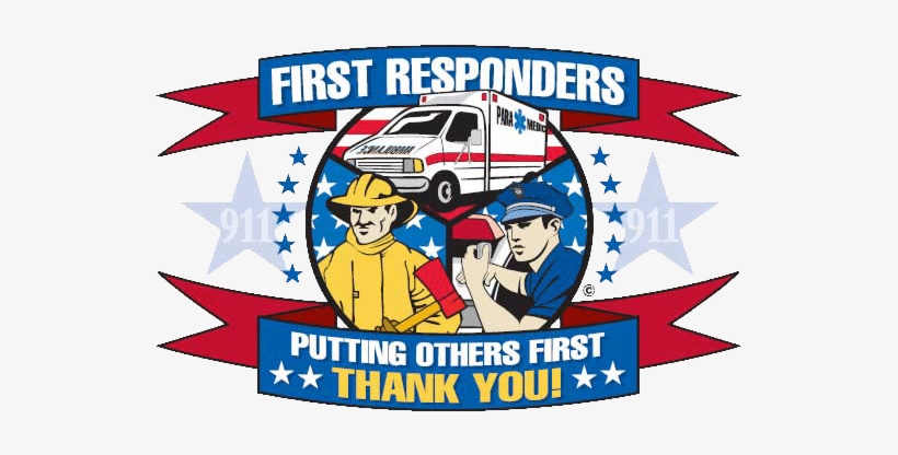 First Responders Dinner - Remembering First Responders 9 11 Transparent ...