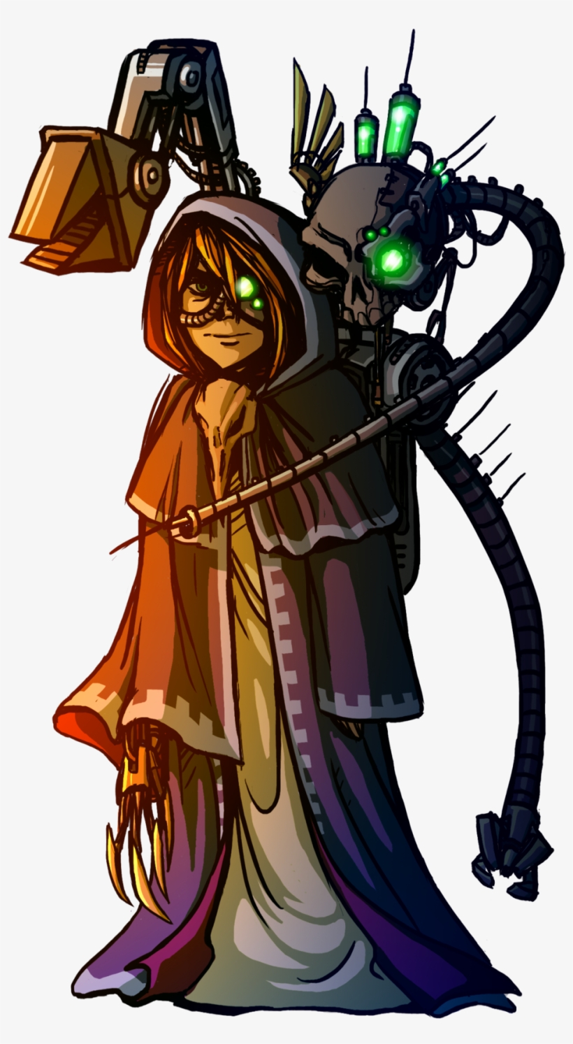 Female Mechanicus Servo-skull Techpriest Tfresistance - Female Tech ...