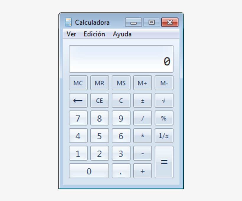 Vista En Modo Científico De La Calculadora - Windows 7 Calculator ...