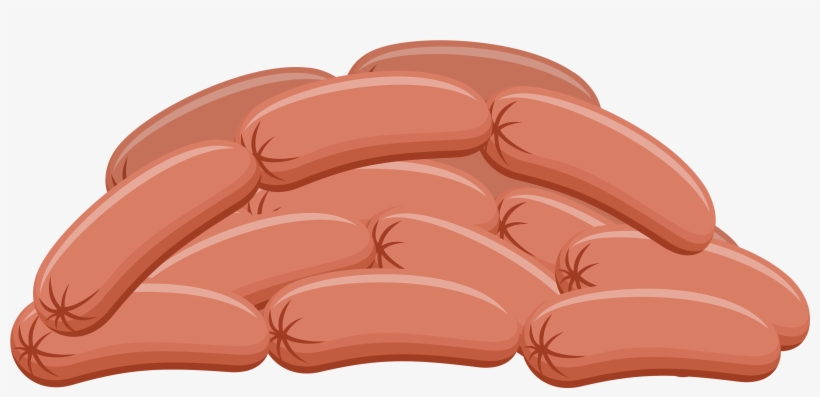 Sausages Png Clip Art - Imagen De Un Chorizo Animado Transparent PNG ...