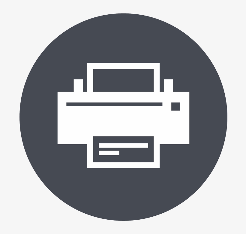 Fax Icon - Print Sign Transparent PNG - 800x800 - Free Download on NicePNG