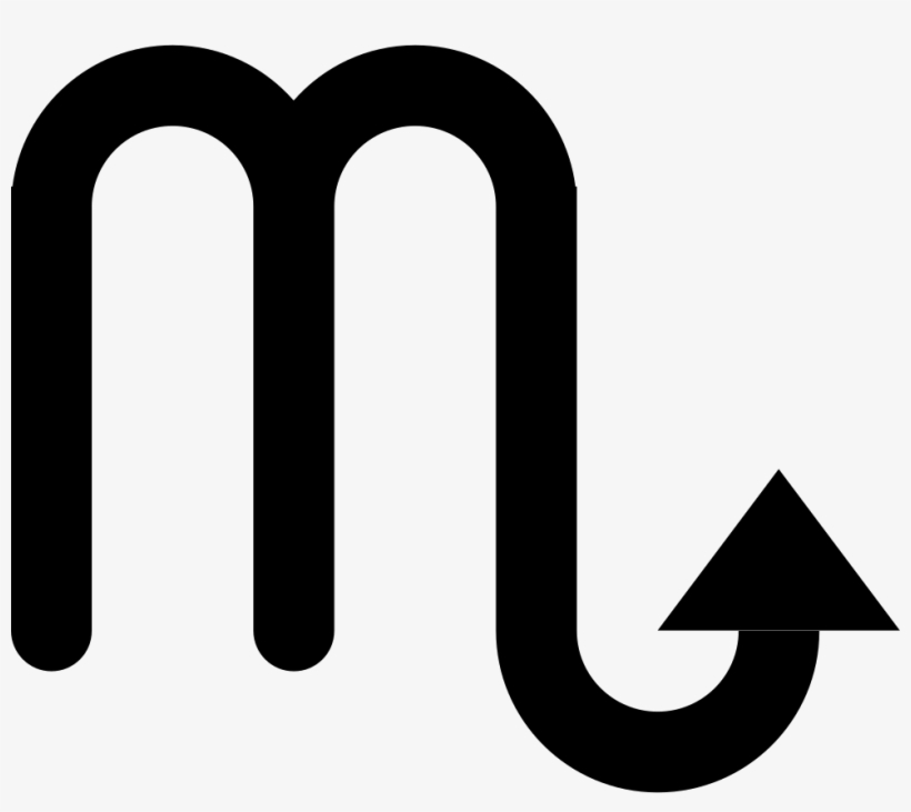 Png File - Scorpio Symbol Icon Transparent PNG - 980x826 - Free ...