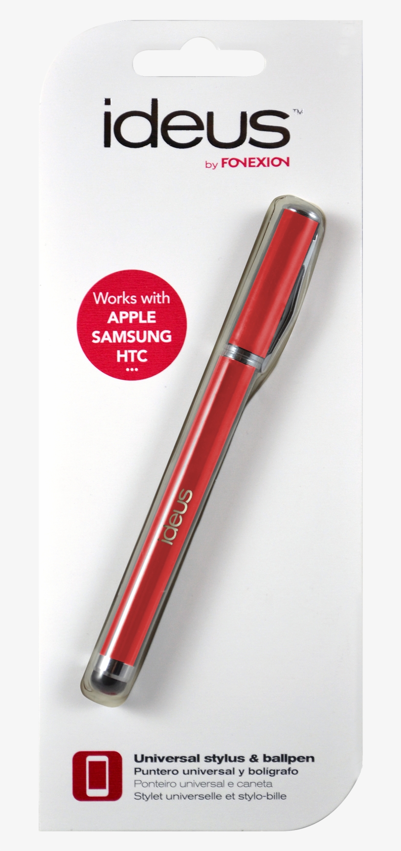 Styballrd-4 - Ideus - Stylus / Ballpen - White Transparent PNG ...