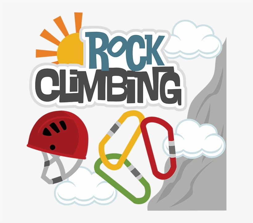 Indoor Rock Climbing Wall Clipart