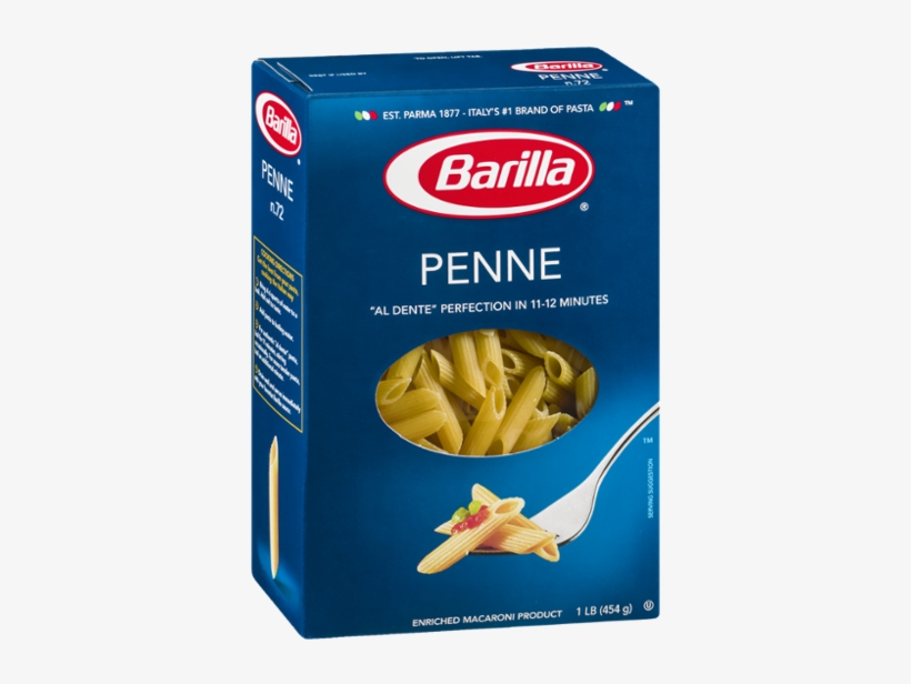 Download Barilla Penne Pasta 16 Oz - HD Transparent PNG - NicePNG.com