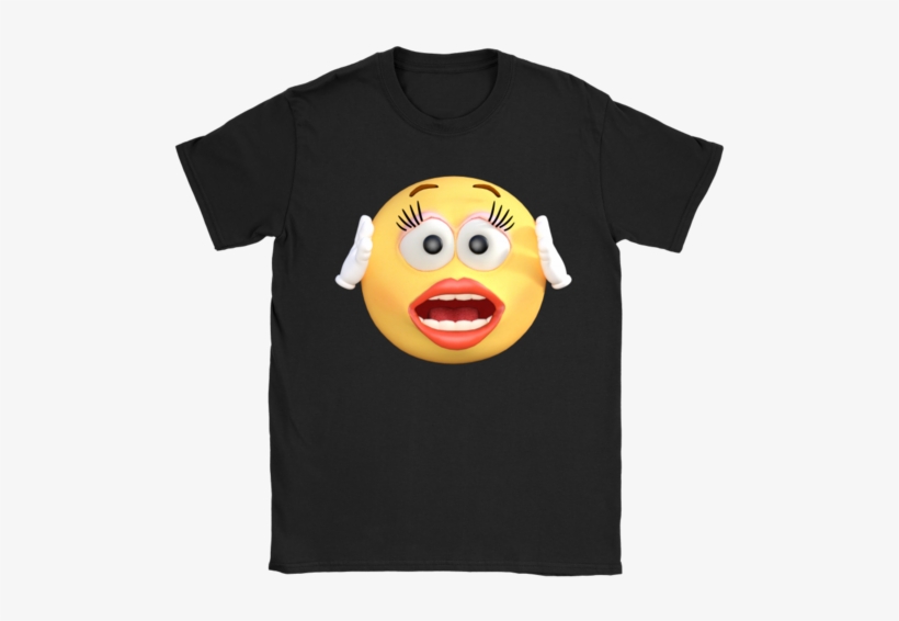 Dreamoctane Women' Shock Emoji Tshirt - Yokosuka Japan Crane T-shirt (9 ...