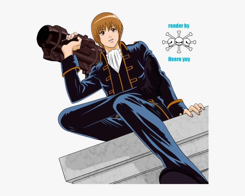 Gintama Okita Render