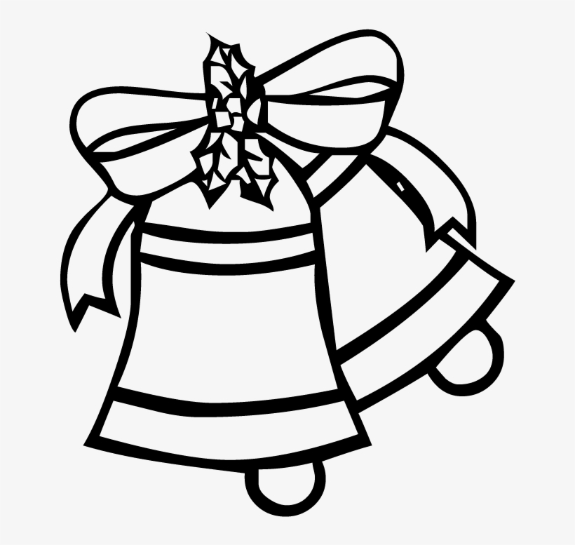 Christmas Bells Images - Christmas Bells Outline Png Transparent PNG ...