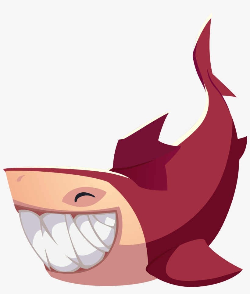 Red Shark Graphic - Red Shark Transparent PNG - 1786x2018 - Free ...