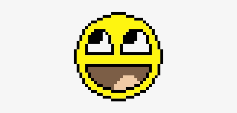 Funny Face - Pixel Cartoons Transparent PNG - 370x330 - Free Download ...