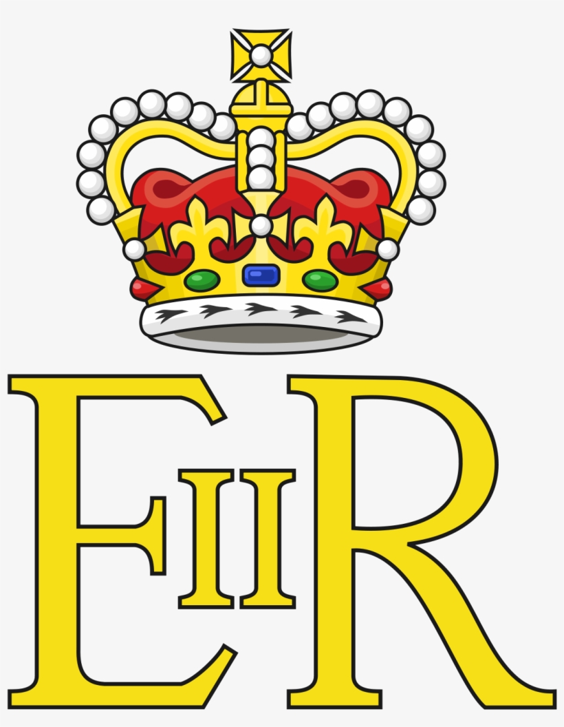 Royal Cypher Of Queen Elizabeth Ii - Post Box Er Sign Transparent PNG ...