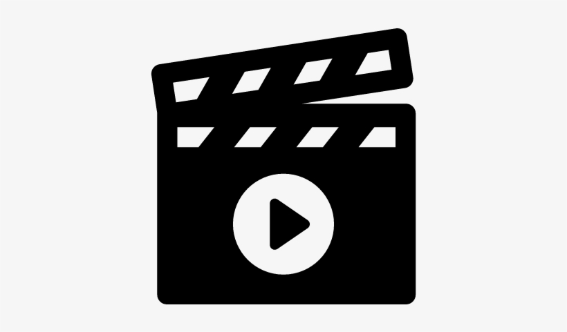 Download Clapperboard Play Button Vector - Desenho De Claquete Png - HD ...