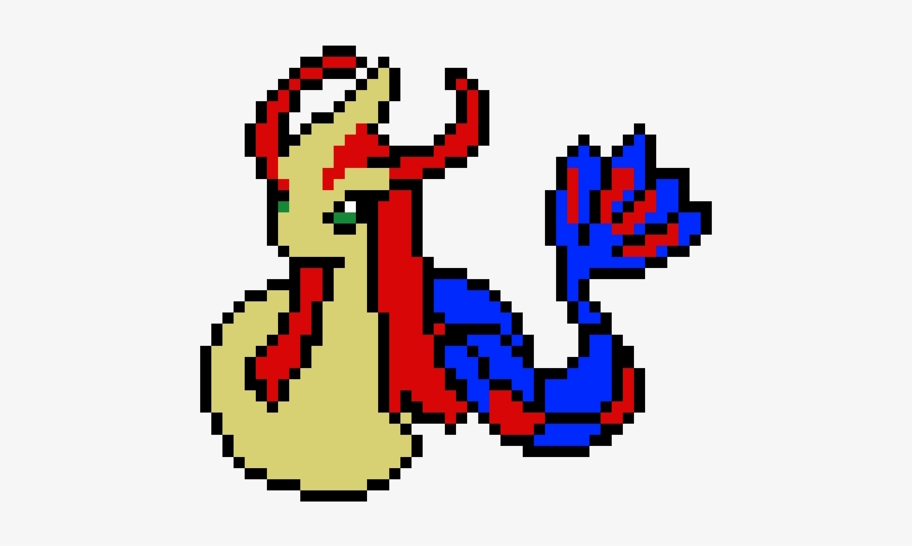 Download Milotic - Pixel Art - HD Transparent PNG - NicePNG.com