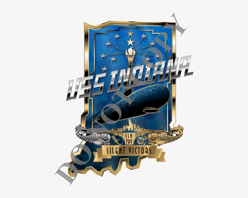 Any Use Of The Uss Indiana's Ship Crest Must Be Approved - Uss Indiana ...