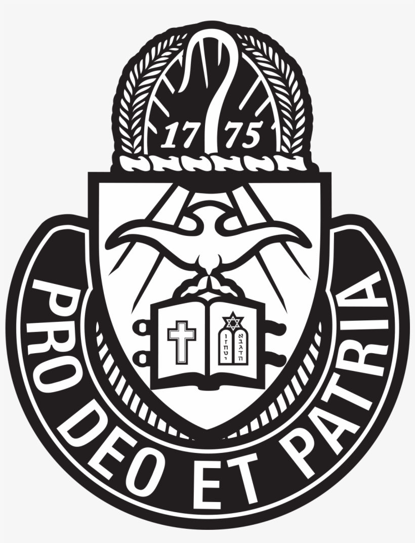 Vintage Chaplain Crest, Black & White - Army Chaplain Corps Crest ...