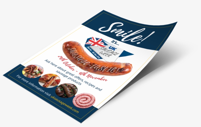 Download Poster - National Sausage Week 2018 Transparent PNG - 1417x831 ...