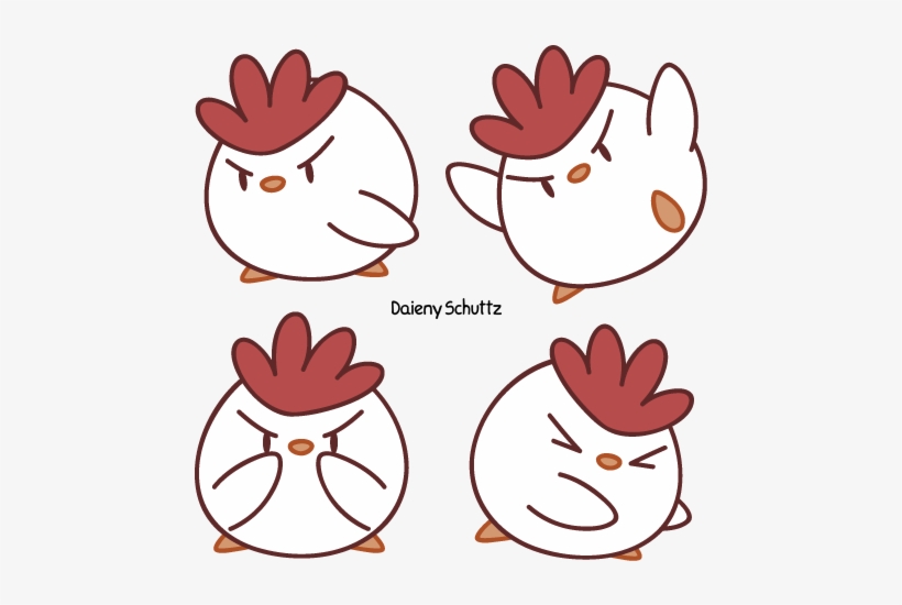 Download Image Free Stock Chickens Drawing Chibi - Angry Chicken ...