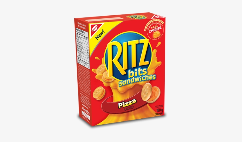 Ritz Bits Sandwiches - Ritz Bits Sandwiches Pizza Flavoured Crackers Transparent PNG - 344x400 ...