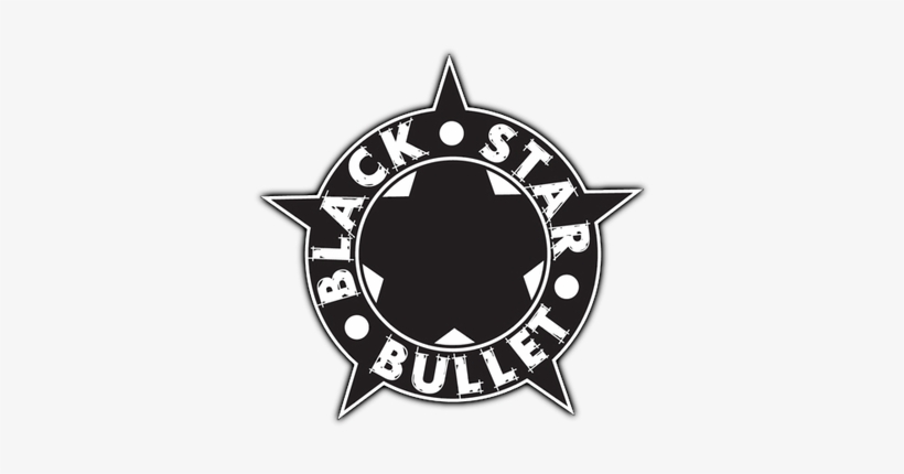 Black Star Bullet - Black Star Transparent PNG - 366x350 - Free ...