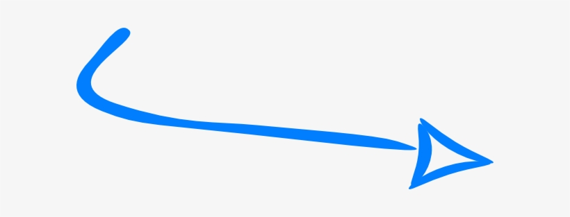 Skinny Arrow Blue Transparent PNG - 600x233 - Free Download on NicePNG