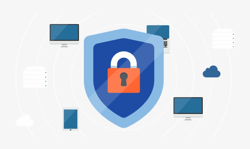 Iwebbs Network Security Illustration - Network & Security Icon Png ...