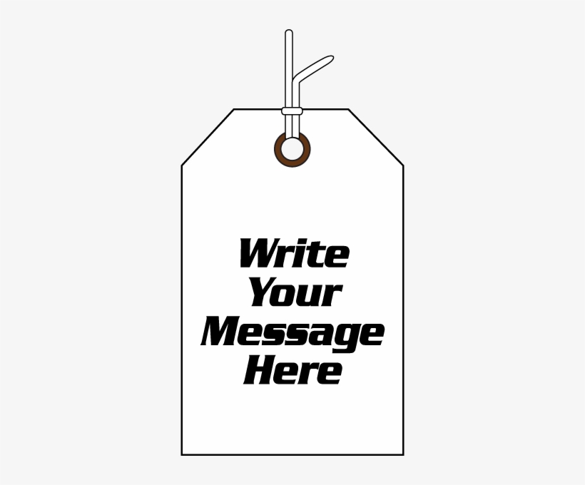 Blank White Paper Tag - Manila Paper Transparent PNG - 315x600 - Free ...