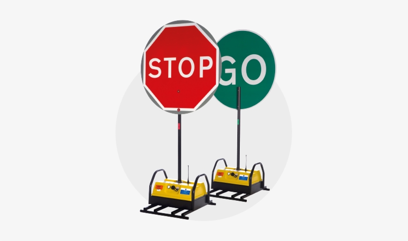 Robosign - Remote Control Stop Go Boards Transparent PNG - 355x404 ...