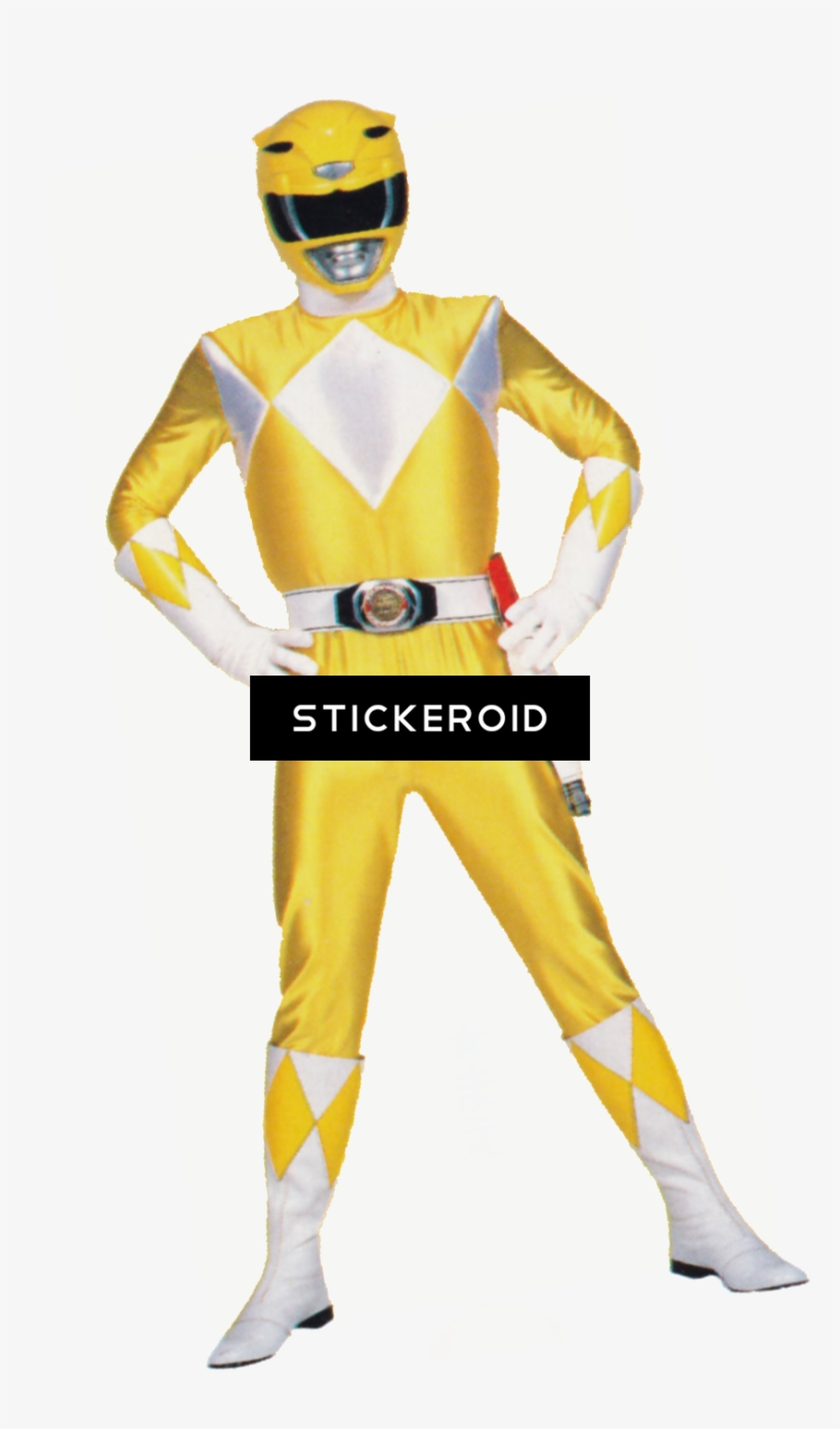 Power Rangers - Yellow Mighty Morphin Power Rangers Tiger Ranger ...
