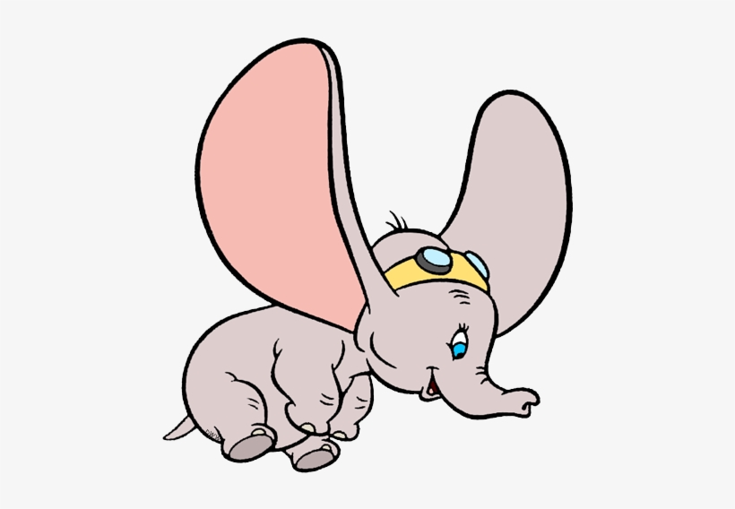 Dumbo Flying With Goggles - Portable Network Graphics Transparent PNG ...