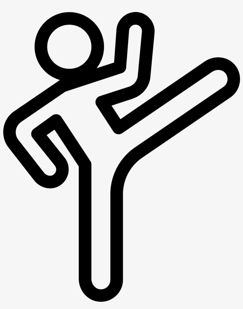 Download This Is An Image Of A Person Kicking - Kicking Leg - HD ...