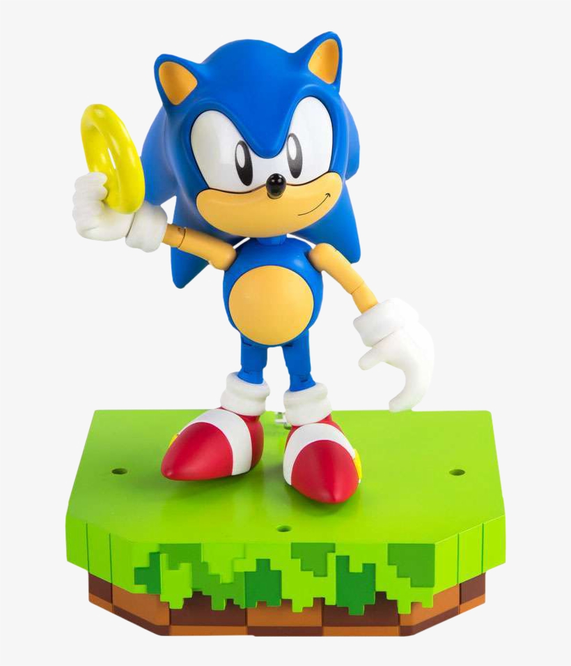 Sonic - Tomy Sonic The Hedgehog 1991 Transparent PNG - 636x875 - Free ...