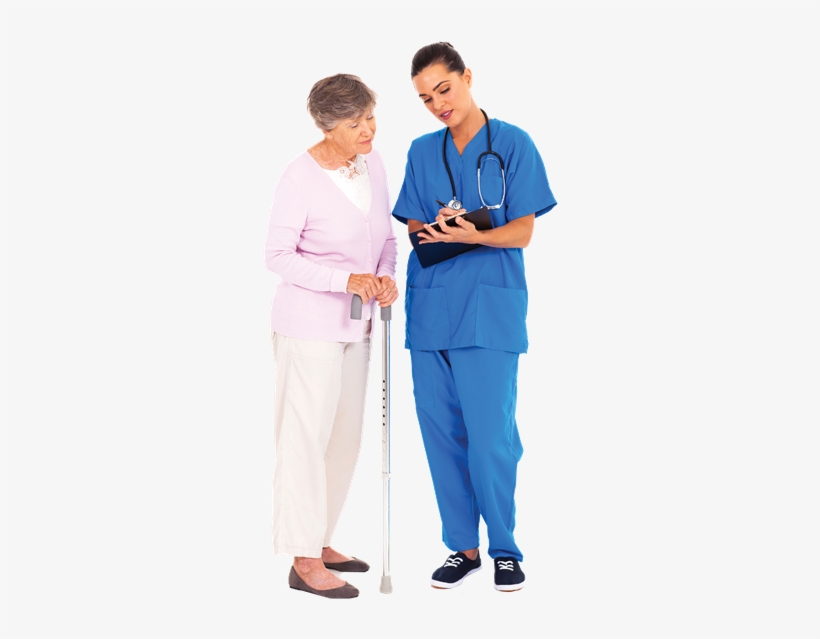 Nurse Standing Png - Nurse Standing With Patient Transparent PNG ...