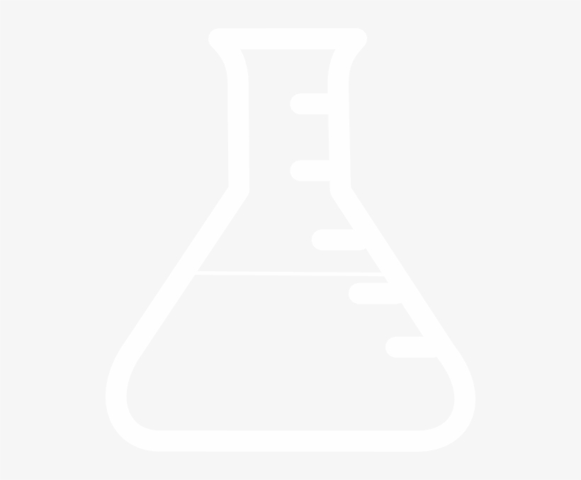 Download Small - Beaker Icon Png White - HD Transparent PNG - NicePNG.com