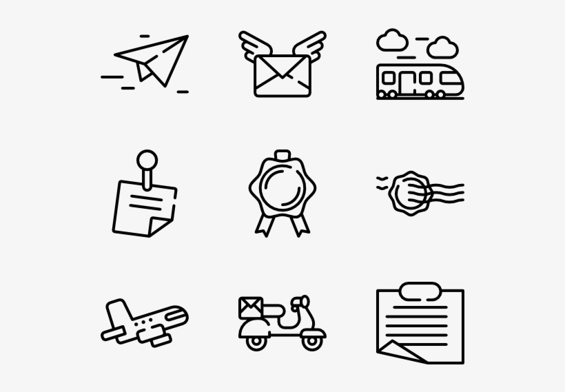 Post Office - Post Icons Transparent PNG - 600x564 - Free Download on ...