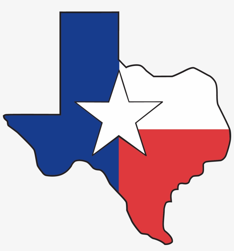 Full Color With Transparent Background - Lone Star Clip Art Transparent ...