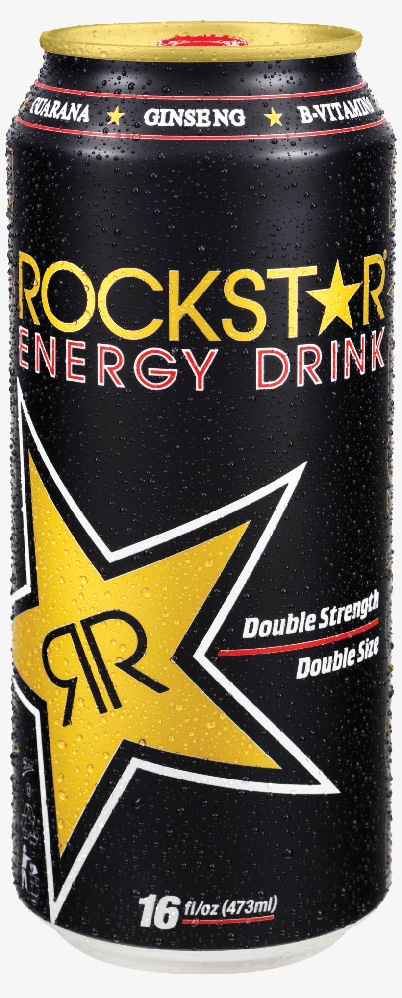 Rockstar Original - Rockstar 16 Oz Transparent PNG - 1504x3546 - Free ...