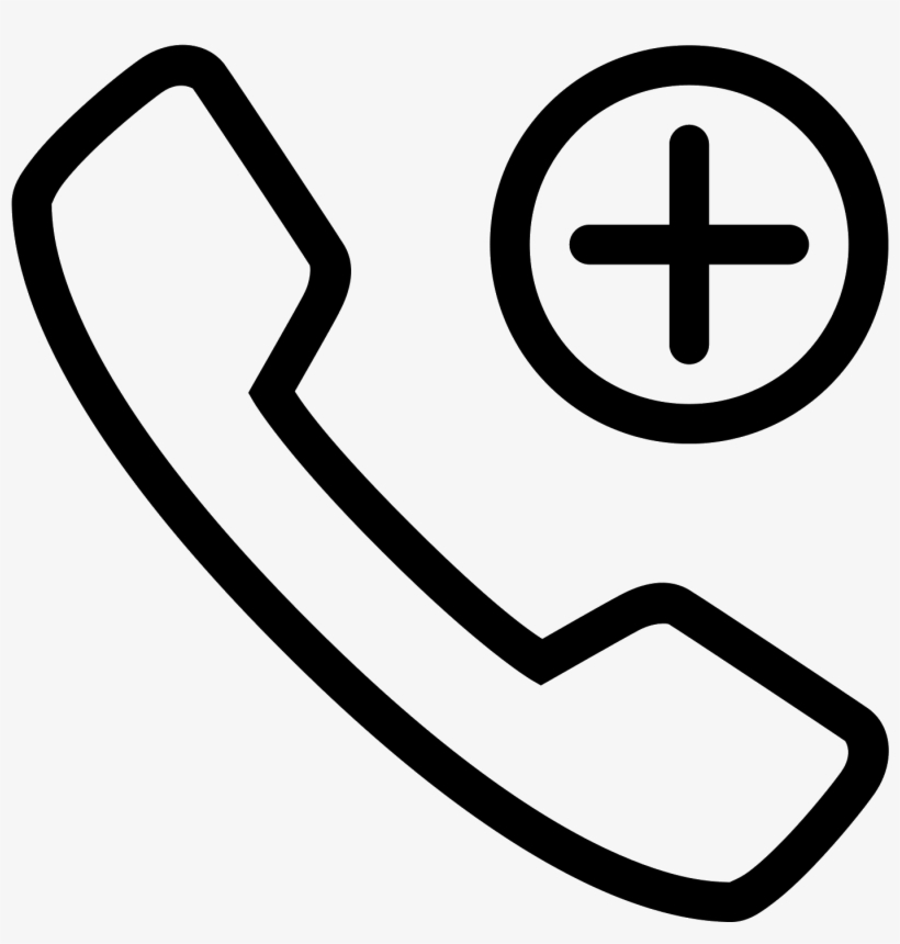 Download Add Phone Icon - Phone Icon - HD Transparent PNG - NicePNG.com