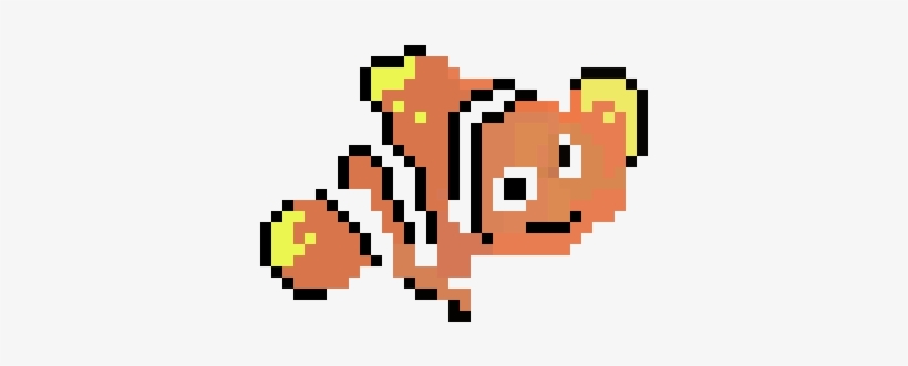 Nemo - Nemo Pixel Art Transparent PNG - 460x360 - Free Download on NicePNG