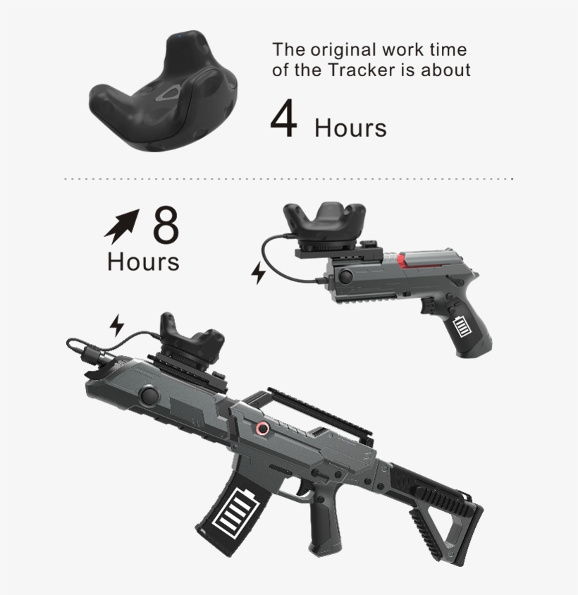 Pp Gun Vive Controller Is Self-powered And Can Charge - Pp Gun Htc Vive ...