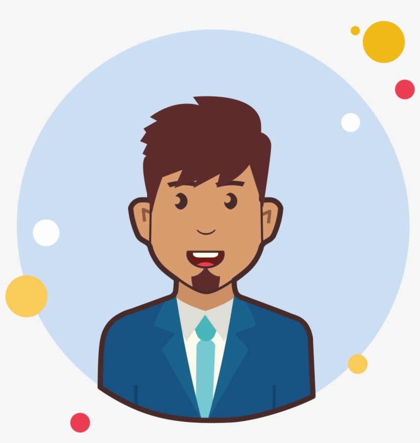 Corporate Man Clipart Icons