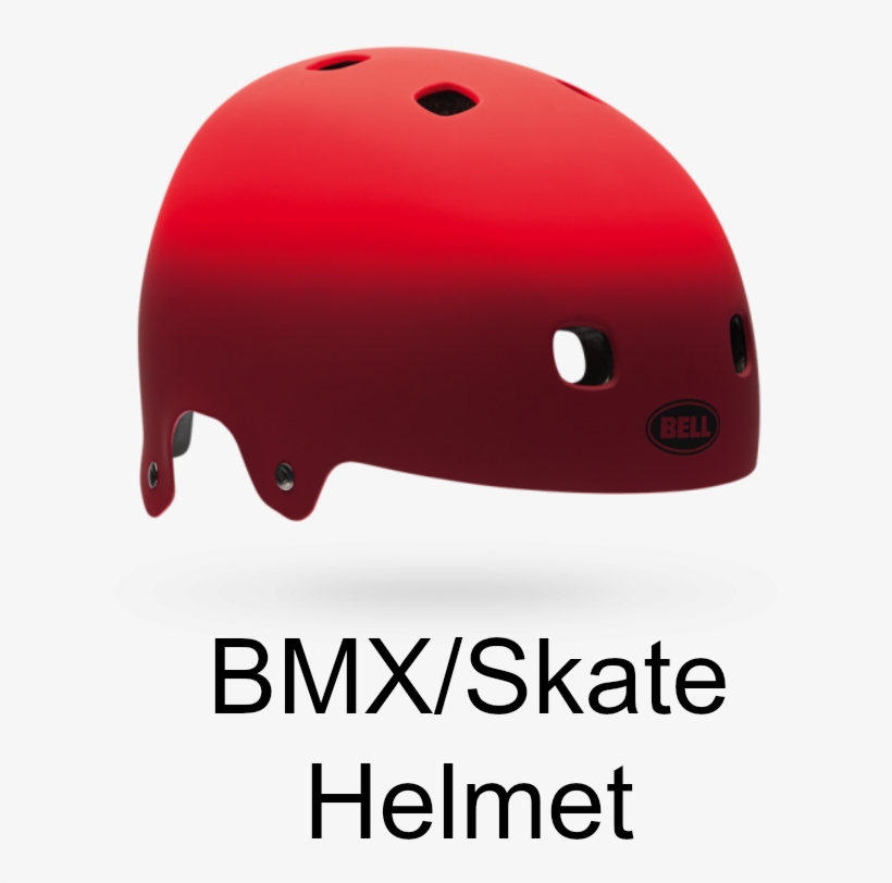 Helmets - Bell Bmx Helmet Segment - Red L Transparent PNG - 750x1000 - Free Download on NicePNG