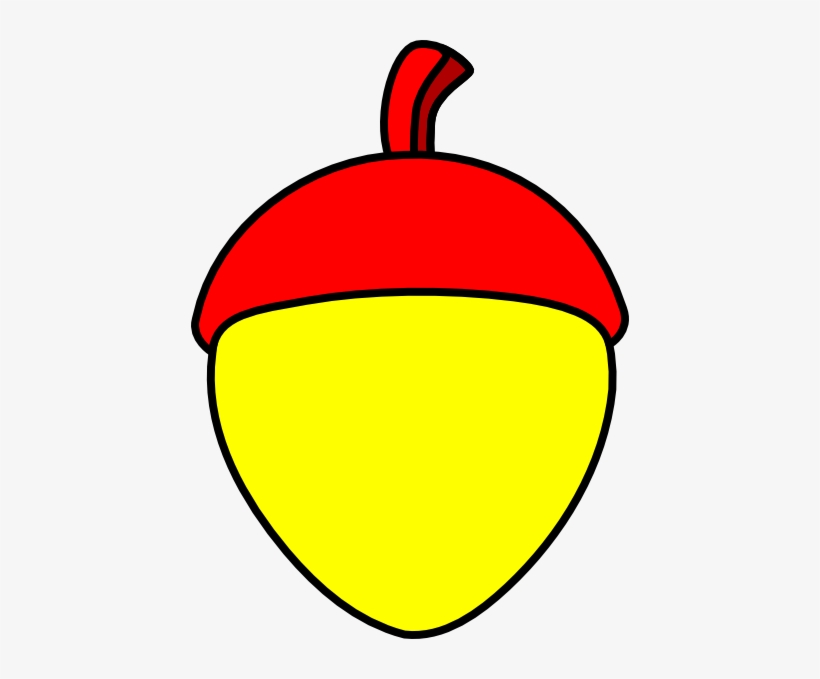 Yellow Acorn Clip Art Transparent PNG - 438x599 - Free Download on NicePNG