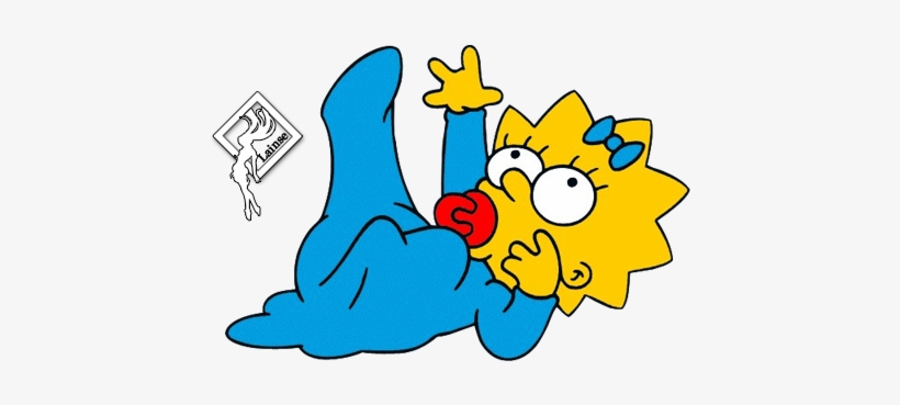 Free Icons Png - Maggie Simpson Transparent PNG - 461x311 - Free ...