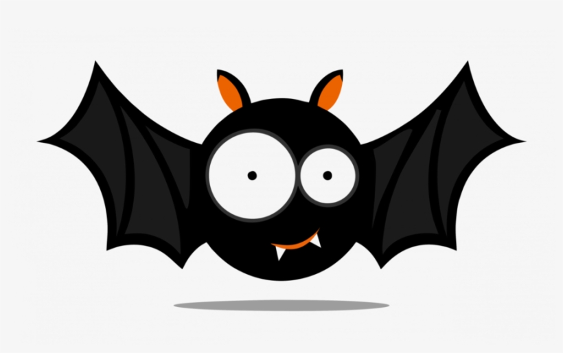Cute Halloween Cartoon Clipart Bat Halloween Transparent PNG - 900x521 ...