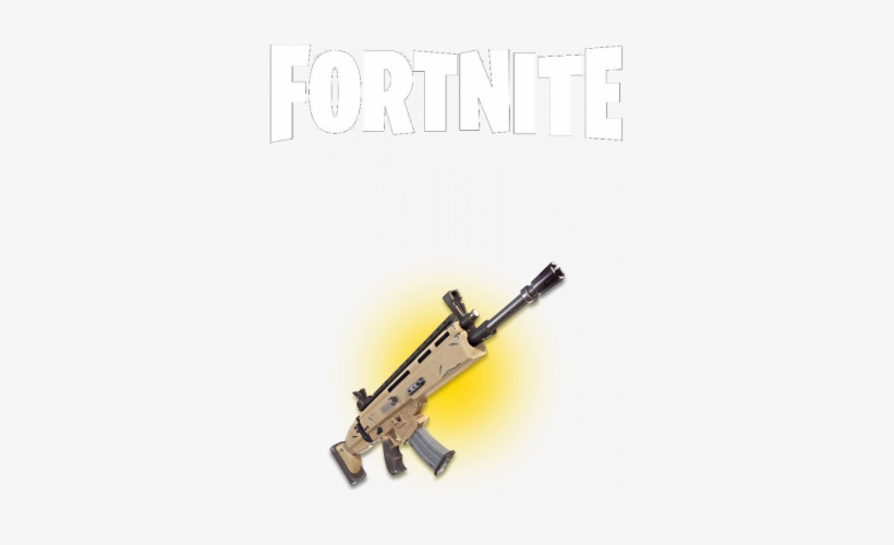 Download Fortnite - Gold Scar - Scar Fortnite - HD Transparent PNG ...