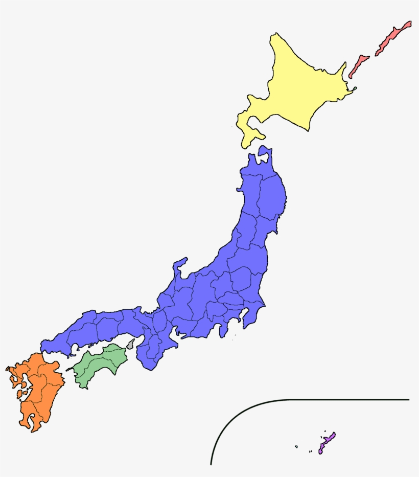 Japanese Islands - Tenryu River On Map Transparent PNG - 1313x1350 ...