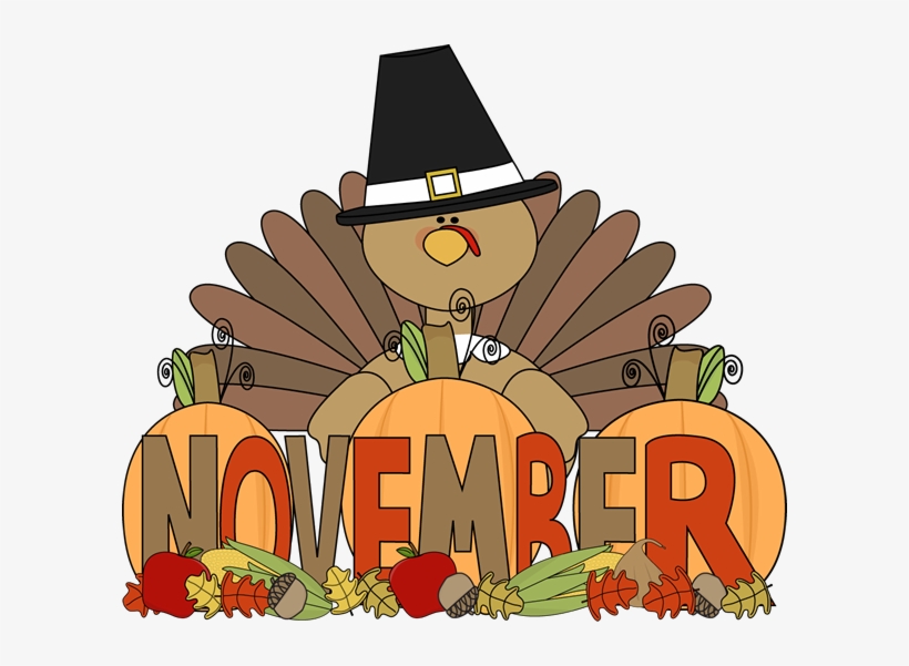 November Preschool Clipart